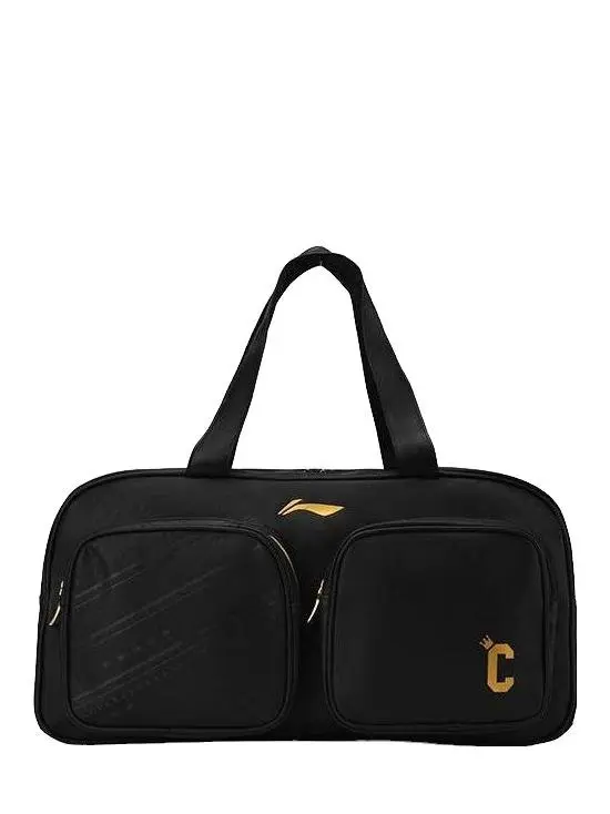 LI-NING Badminton Crown Pocket Bag - Black/gold