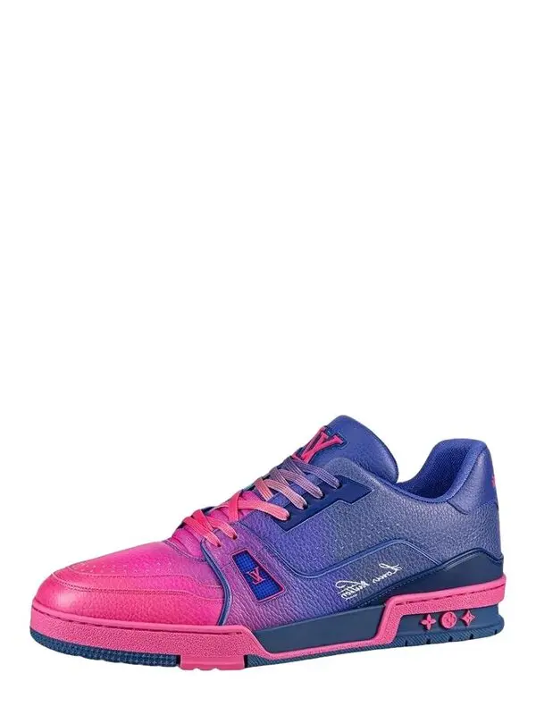 LOUIS VUITTON Trainer Sneakers - Purple/pink/blue