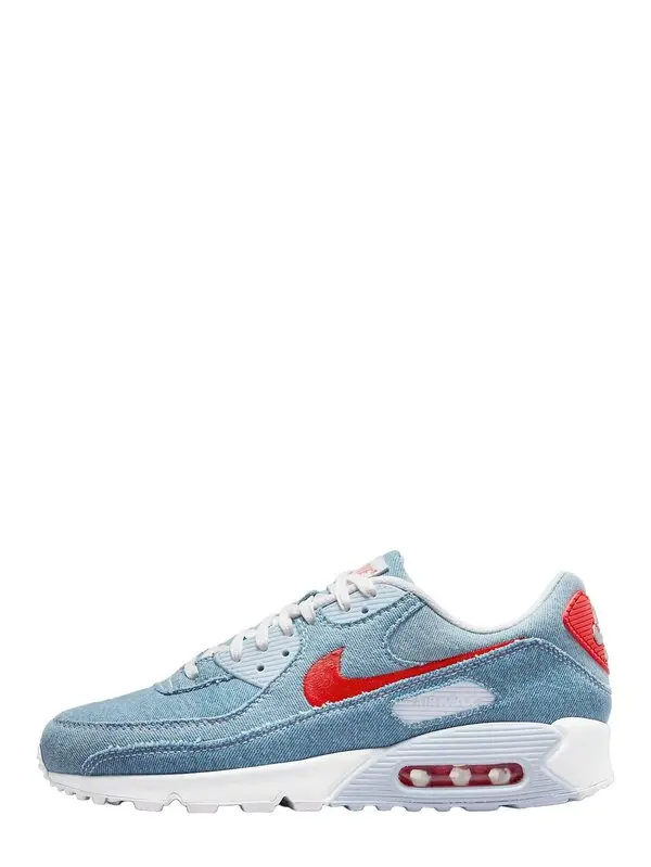 Nike Max 90 'denim' Sneakers - Blue/red