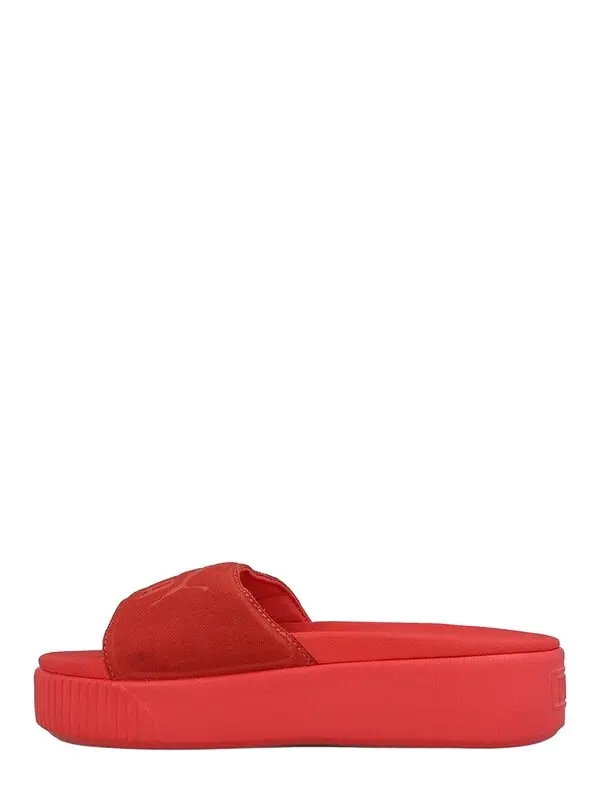 PUMA Platform Slide Sd - Red