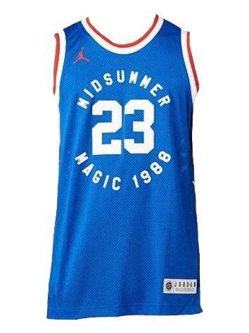 JORDAN Air Team Usa Independence Day Basketball Jersey - Blue