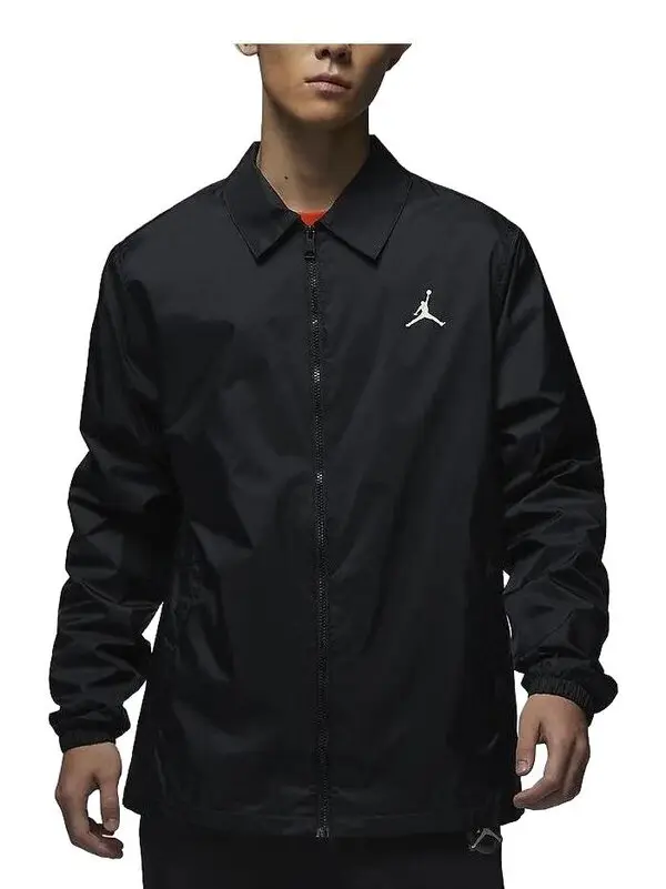 JORDAN Flight Mvp Jacket - Black/white/orange