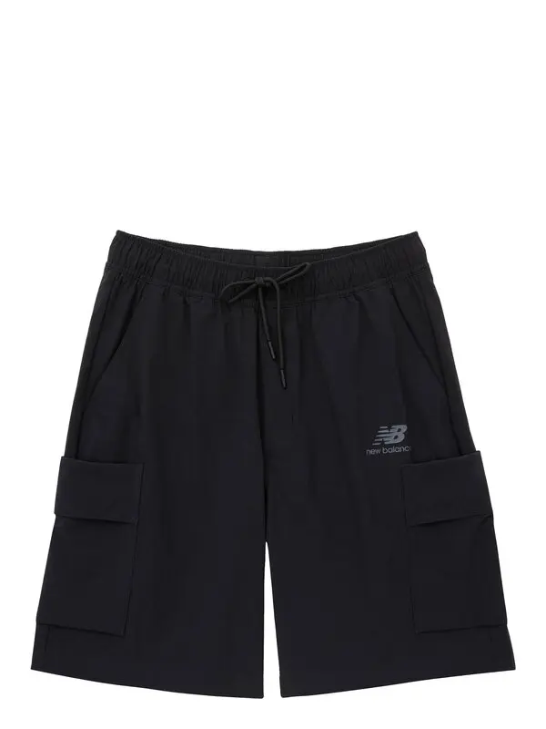 NEW BALANCE Nbx Holiday Woven Pocket Shorts - Black