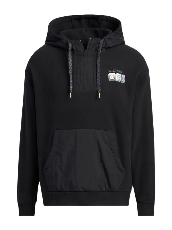Adidas Neo Pullover Hoodie With Quilted Back - Default Colorway