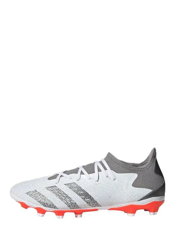 Adidas Predator Freak.3 Multiground Football Boots - White/grey/red