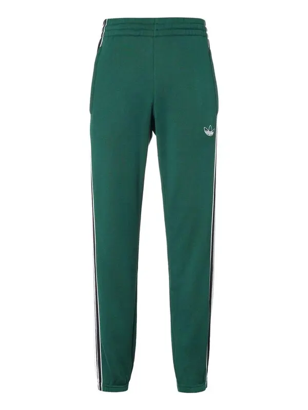 Adidas Originals 3-stripes Panel Sweat Pants 'collegiate /legend Ink - Green