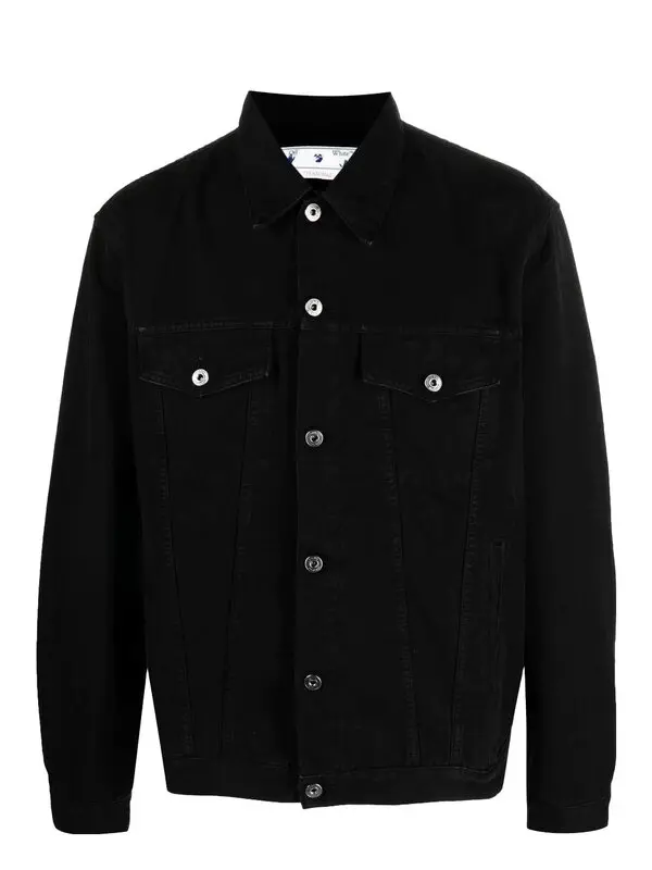 Off-White Canvas Skate Jacket - Black