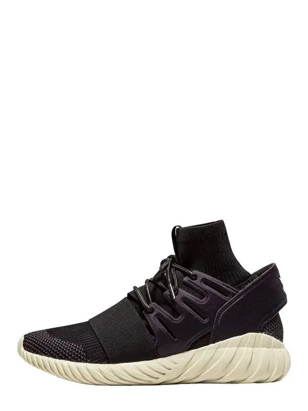 Adidas Tubular Doom Primeknit High Top Sneakers - Black