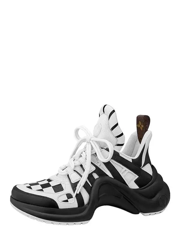 LOUIS VUITTON Archlight Sports Shoes White - Black