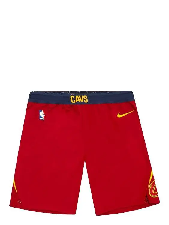 Nike Nba Cleveland Cavaliers Player Edition Basketball Shorts - Red