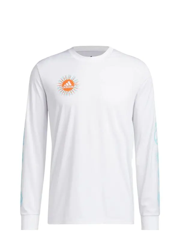 Adidas Graphic Print Long Sleeve T-shirt - Default Colorway