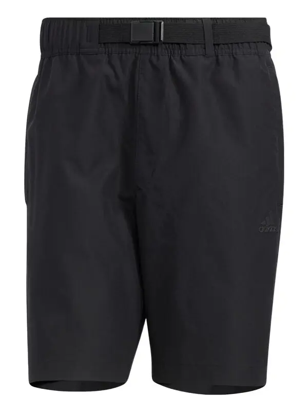 Adidas Belt Detail Straight Shorts - Multi-color