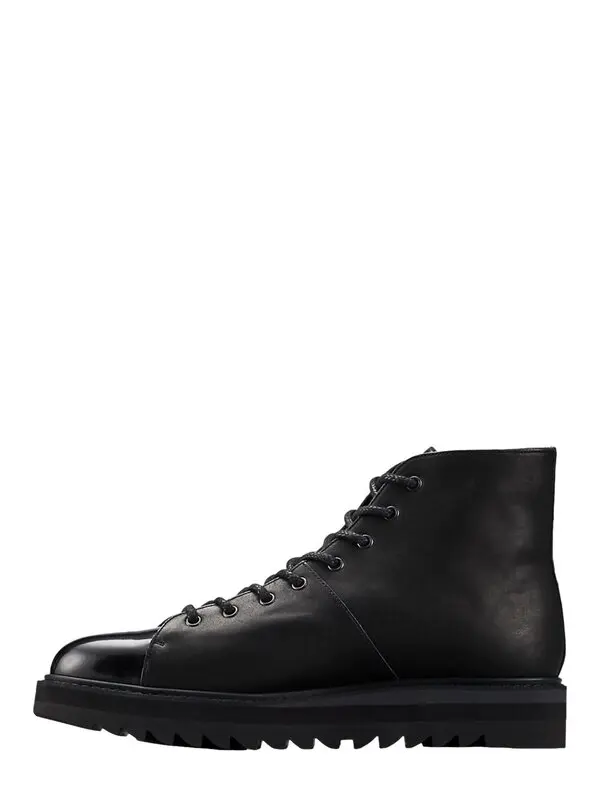 Onitsuka Tiger Lace-up Combat Boots - Black/black