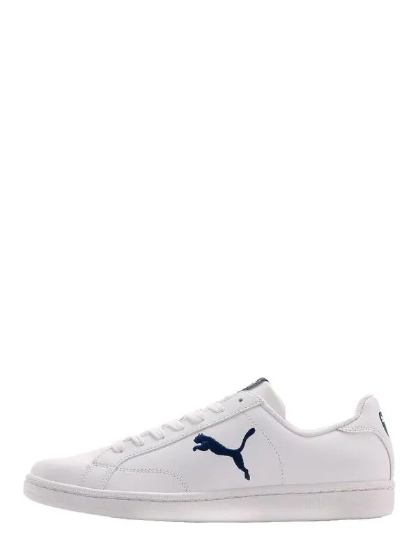 PUMA Smash Cat L Low Top Sneakers - White/blue