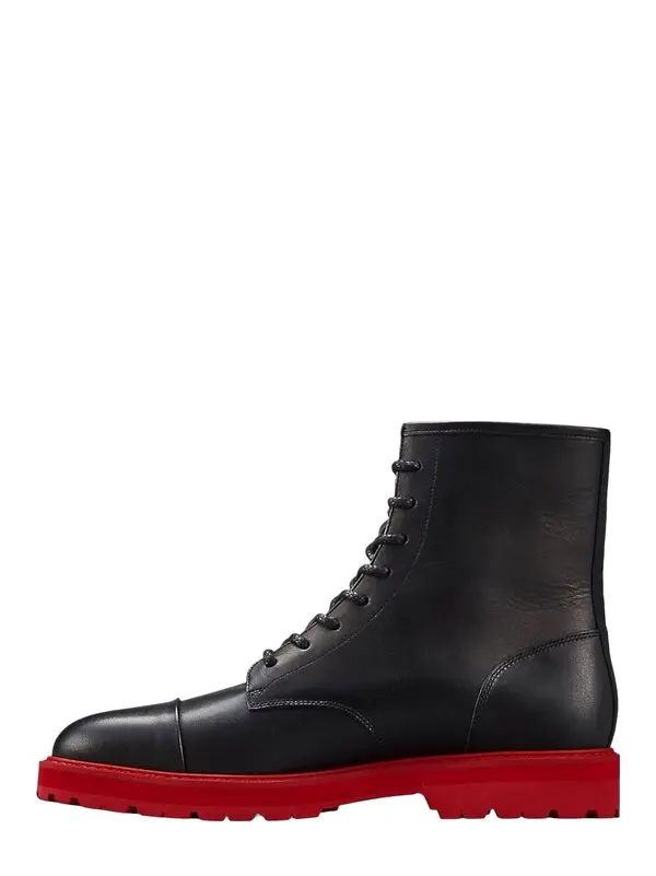 Onitsuka Tiger The Onitsuka Lace-up Boot - Black/classic Red