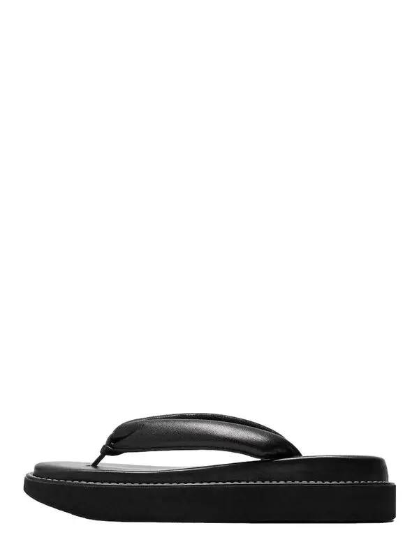 Onitsuka Tiger Setta Nm Platform Thong Sandals - Black