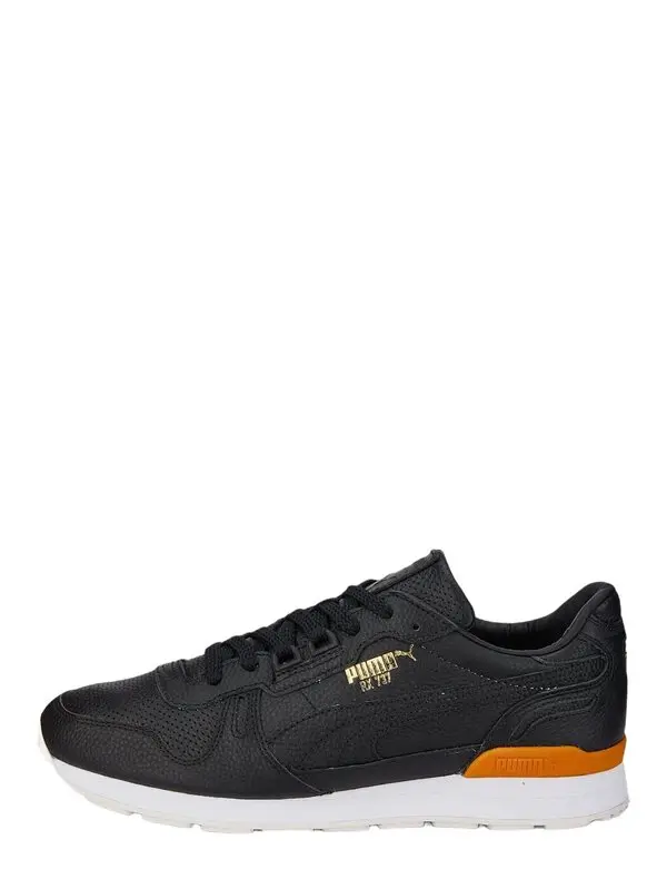 PUMA Rx 737 Premium Lace Up Sneakers - Black/white/orange