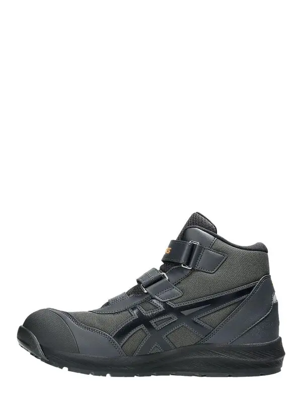 Asics High Top Sneakers With Velcro Fastening - Black/graphite Grey