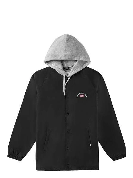 VANS Hooded Casual Jacket - Black