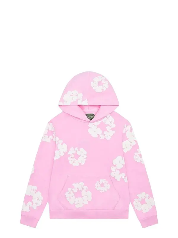 DENIM TEARS Cotton Wreath Sweatshirt - Powder Pink
