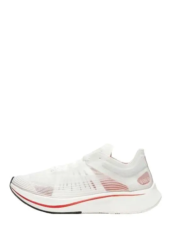 Nike Zoom Fly Sp "breaking 2" Low Top Sneakers - White/red