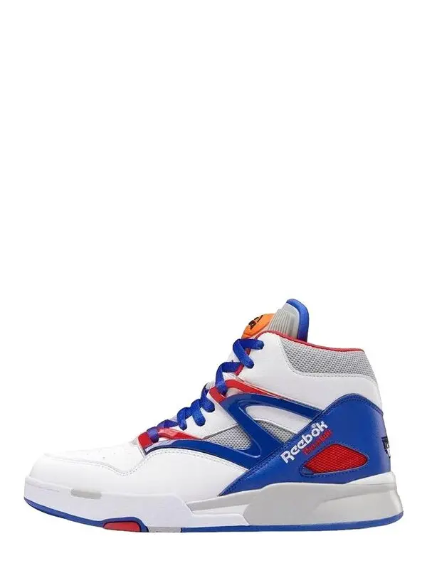 REEBOK Pump Omni Zone Ii "tricolor" High Top Sneakers - Blue/white