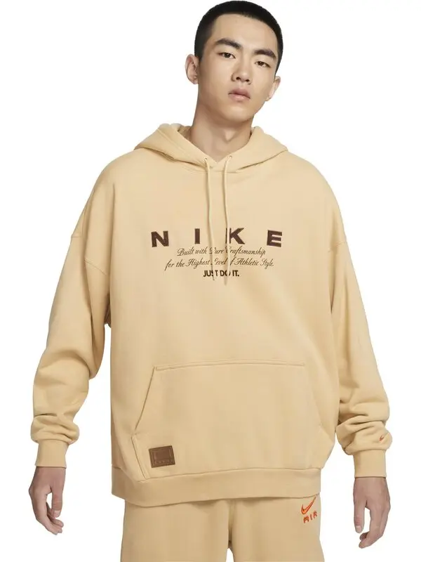 Nike Club Hoodie - Beige/brown