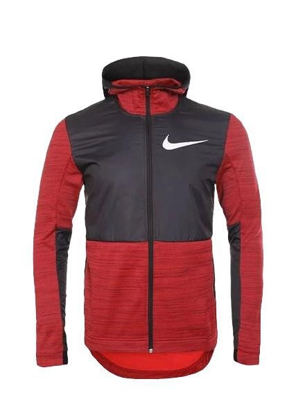 Nike Dri-fit Hooded Jacket - Red