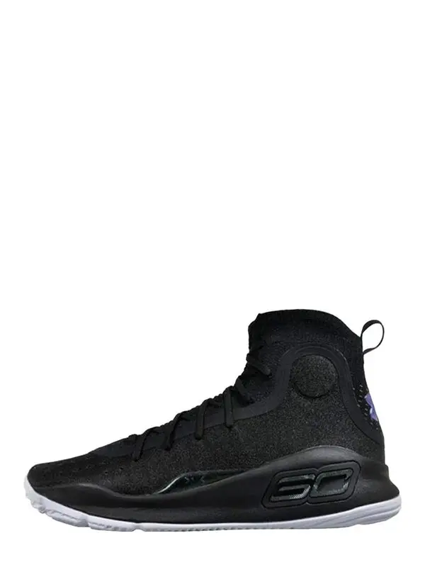 Under Armour Curry 4 'more Range' High Top Sneakers - Black