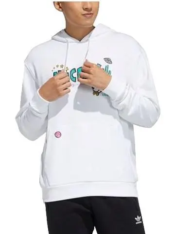 Adidas Originals Mickey Printing Sports Pullover - White