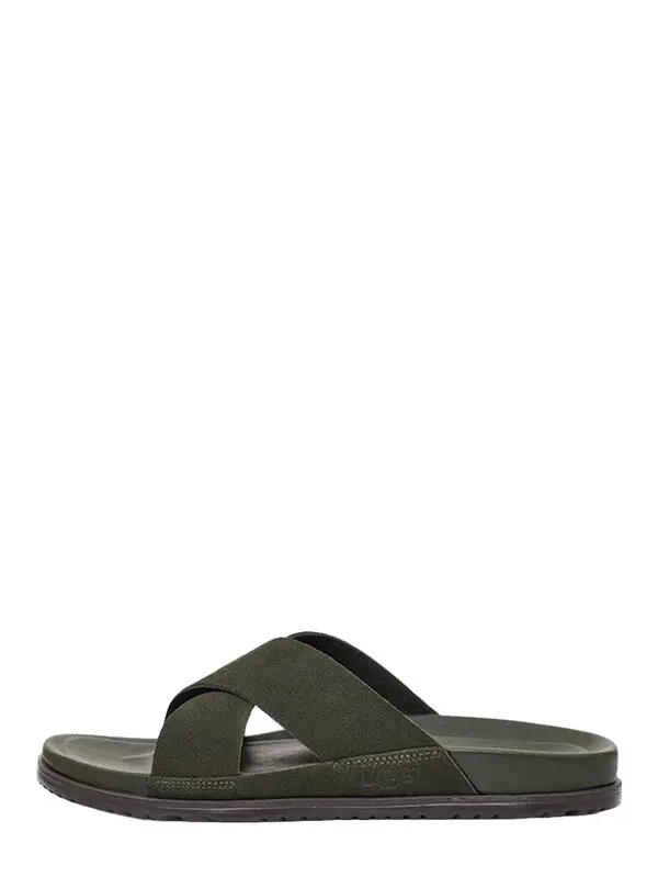 UGG Crossover Strap Slides - Forest Green