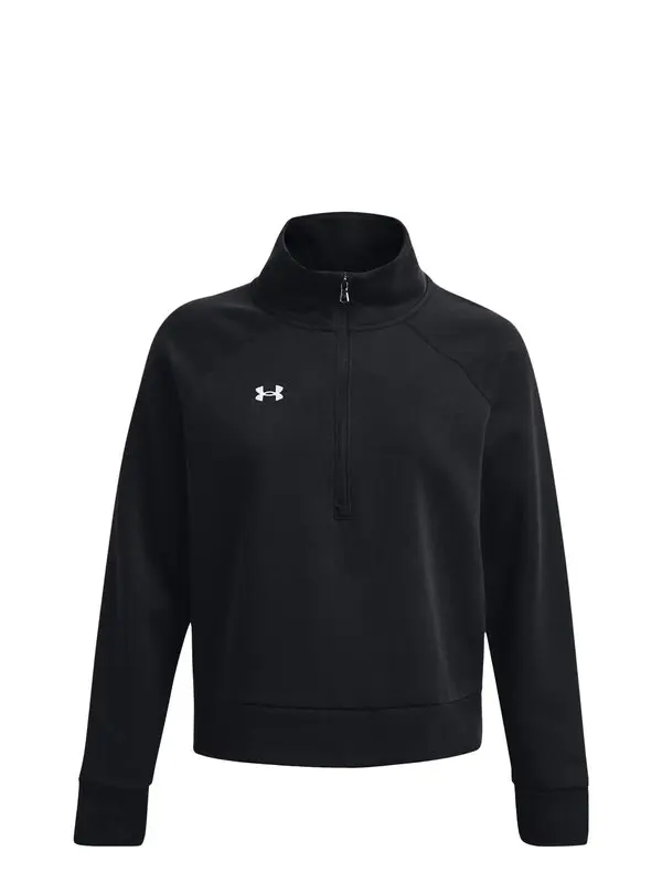 Under Armour Rival Fleece 1/2 Zip Sweatshirt - Black