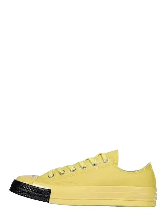 CONVERSE Undercover X Chuck 70 Low "order And Disorder" Yellow Canvas Sneakers - Buttercup/black