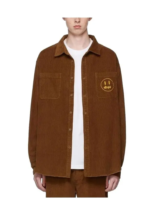 Drew House Painted Mascot Shirt - Brown
