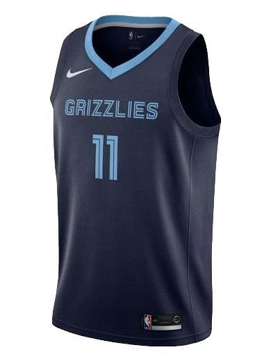 Nike Memphis Grizzlies "11" Basketball Jersey - Blue