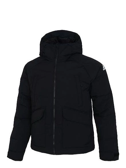 Adidas Big Baffle Hooded Down Jacket - Default Color