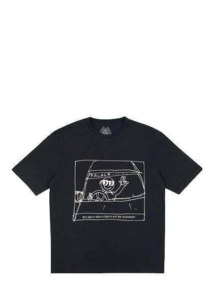 PALACE Autobahn Printed T-shirt - Black