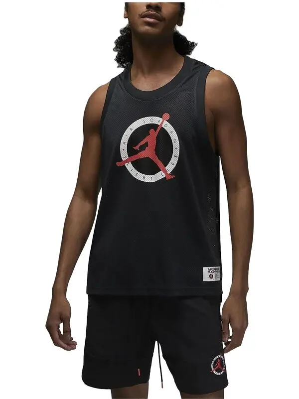 JORDAN Flight Mvp Mesh Jersey - Black