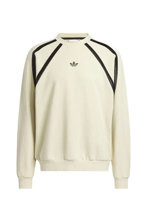 Adidas Graphic Crewneck Sweatshirt - White/black