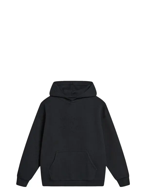 LI-NING Anything Is Possible Logo Hoodie - Black