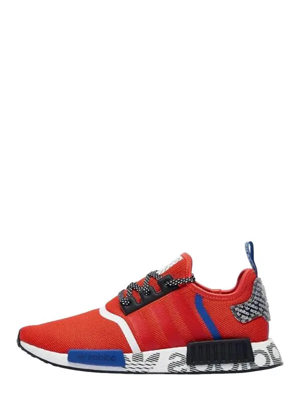 Adidas Nmd_r1 "active Black" Sneakers - Red