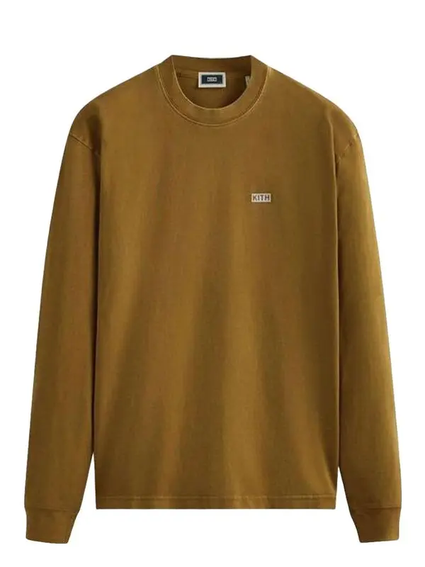Kith Long-sleeve Lax Tee 'karat - Brown