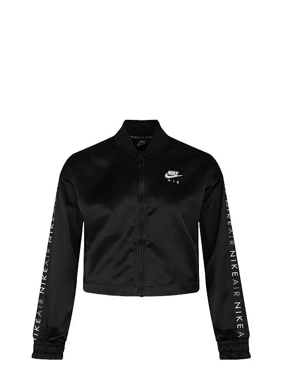 Nike Track Jacket Satin Bomber - Black