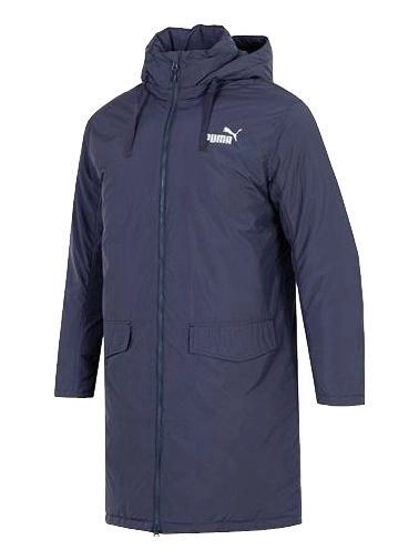PUMA Longline Padded Down Jacket - Navy