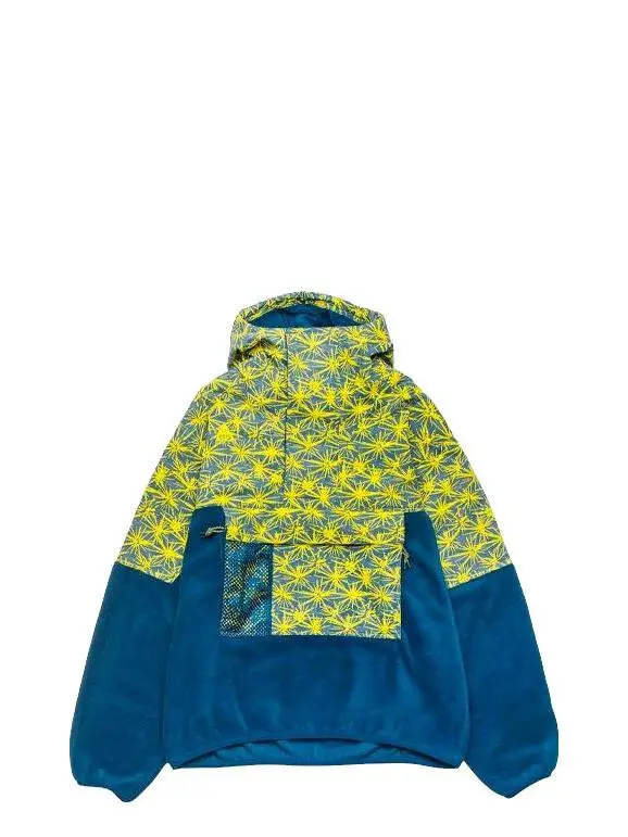 Nike Printed Polar Fleece Hooded Pullover - Green