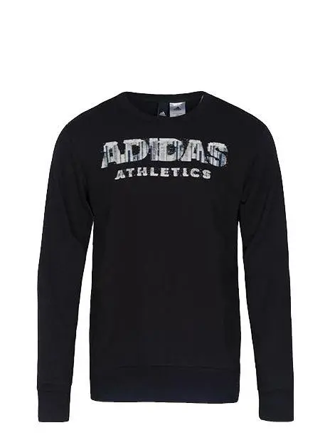Adidas Lineage Graphic Sweatshirt - Black