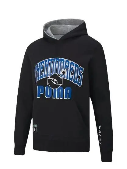 PUMA X The Hundreds Reversible Hoodie - Black/blue/grey