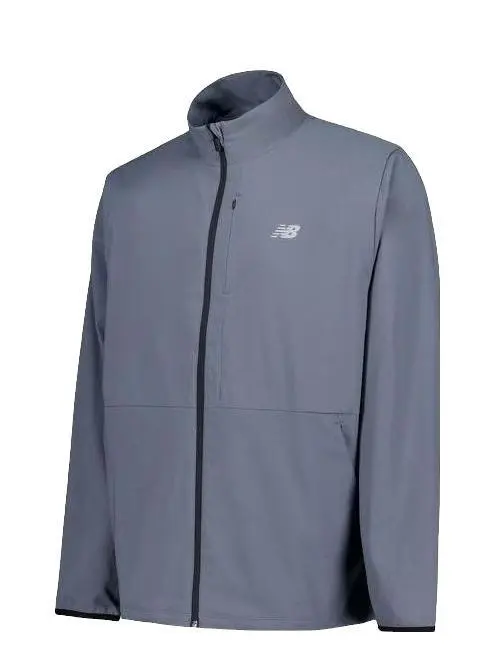 NEW BALANCE Stretch Woven Jacket - Graphite