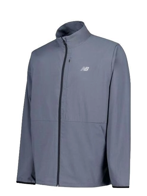 NEW BALANCE Stretch Woven Jacket - Graphite