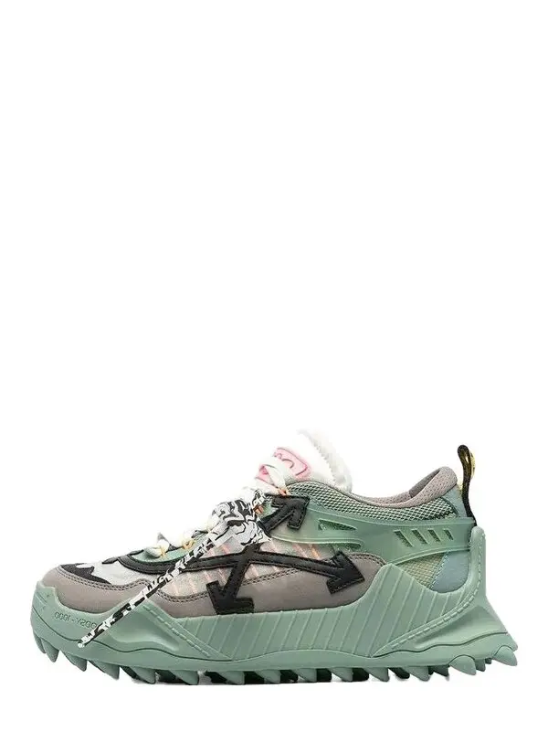 Off-White Odsy-1000 Sneakers - Black/green